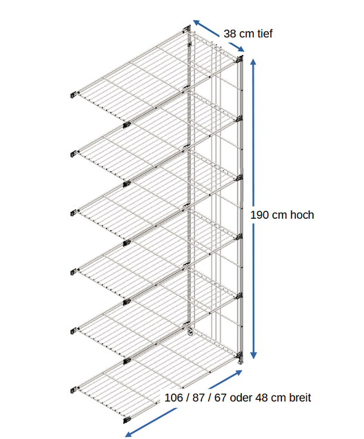 Metall-Regale - BALTON Shop