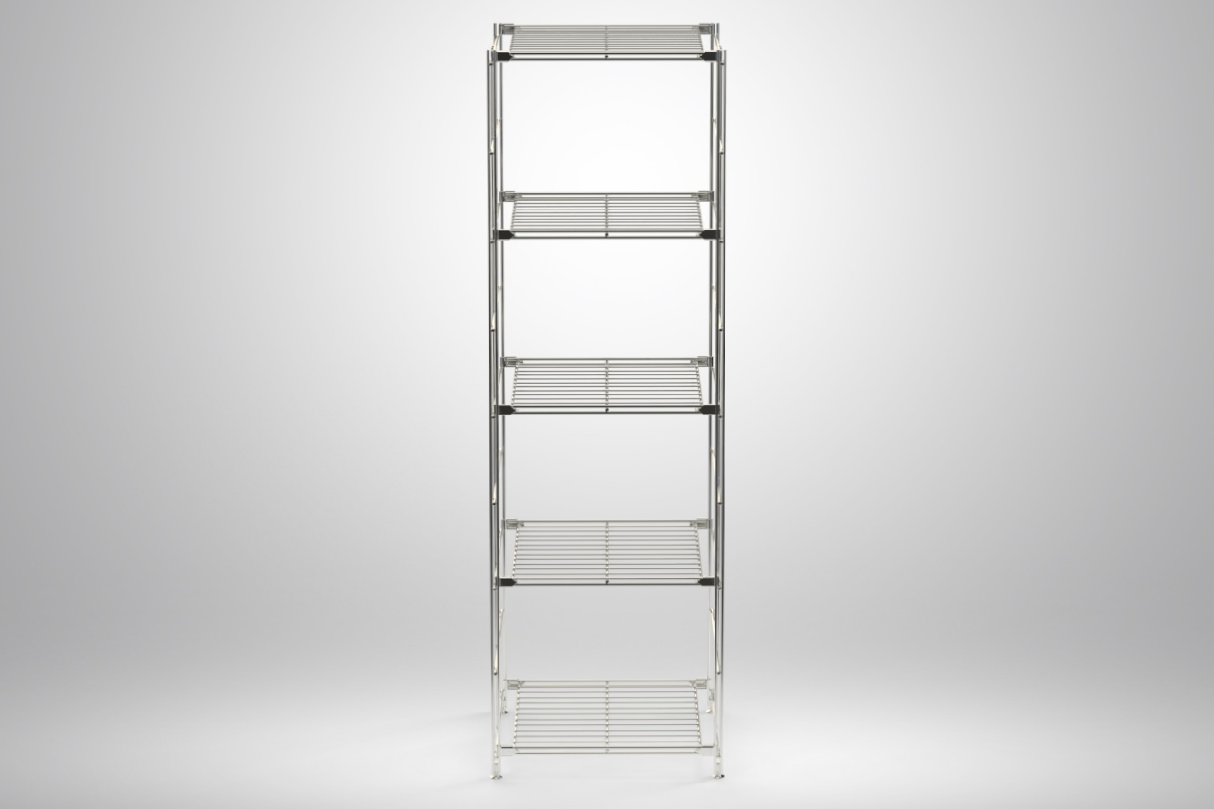 BIII Regal mit 5 Gitterböden 154 cm hoch - BALTON Shop